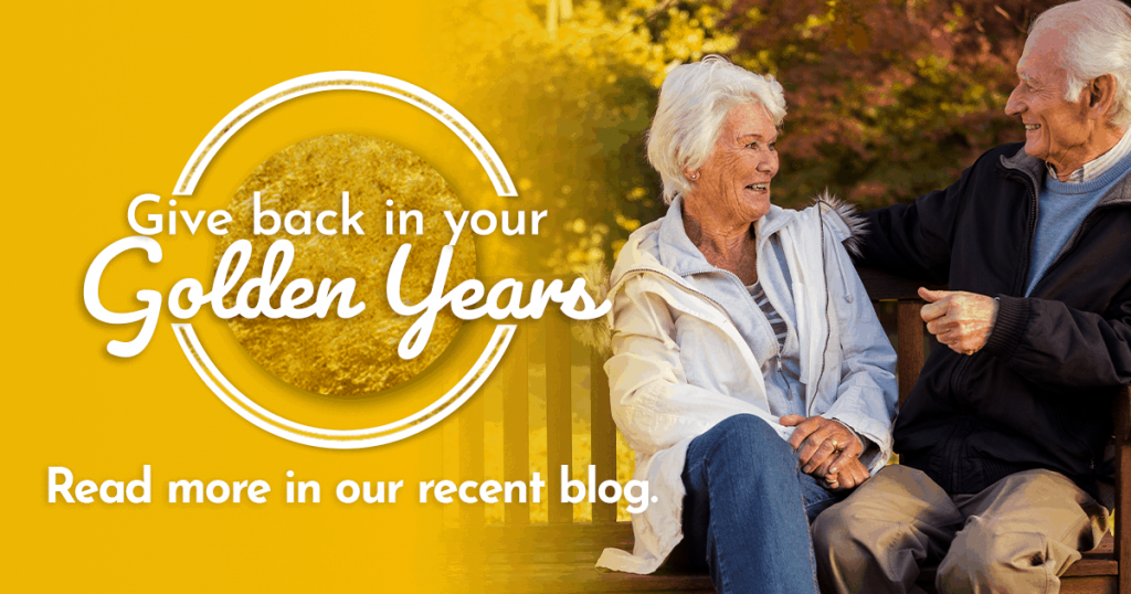 Giving Back in Your Golden Years - Evolution Research Group